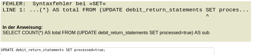 why fails this query from the main window - while the query itself works as expected · Issue ...